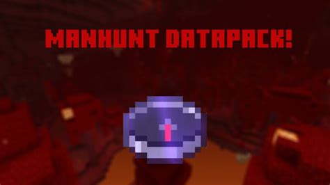 Manhunt Datapack Minecraft Data Pack
