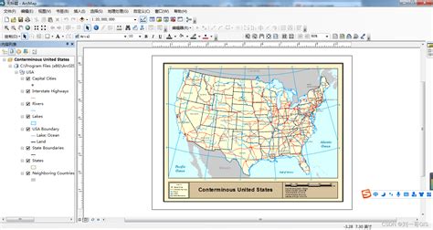 【arcgis微课1000例】0045：arcgis制图模板的自定义与使用方法arcgis地图模板 Csdn博客
