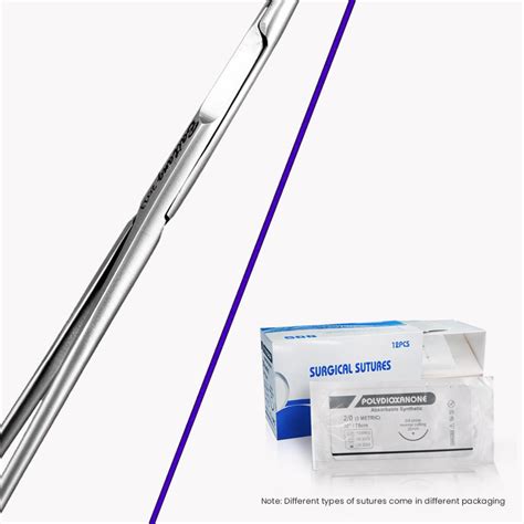 Absorbable Sterile Polydioxanone Pdo Surgical Sutures Firmosa