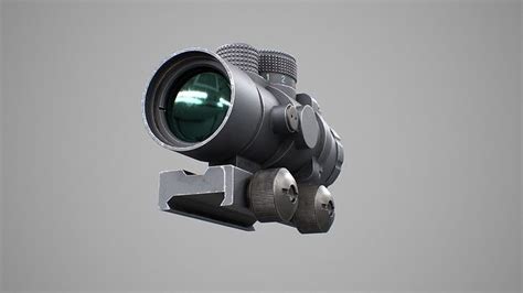 Monstrum 2x Scope Free 3d Model Free Vr Ar Low Poly 3d Model Cgtrader
