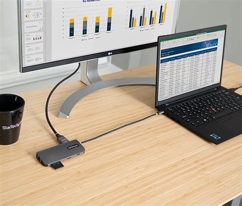 Startech Usb C K Multiport Adapter B Usbc Multiport Mwave