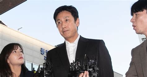 마약 투약 혐의 이선균 1시간여 조사투약 혐의 진술거부