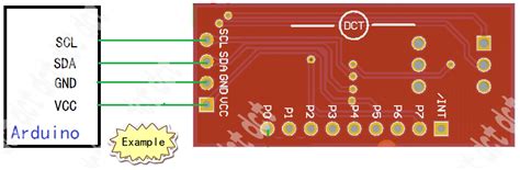 บอร์ดขยายขา Io 8 ขา แบบ I2c ใช้ชิฟ Pcf8574at Matrix Keypad I2c Arduinoall ขาย Arduino ซื้อ