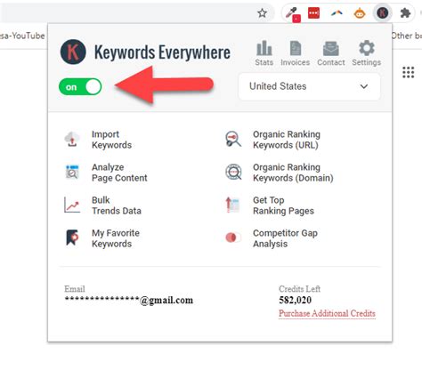 This Is How You Can Conserve Your Keywords Everywhere Credits