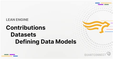 Defining Data Models