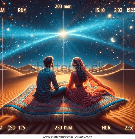 Outdoor Photo Aladdin Jasmine Carpet Ride AI Generated Image 2408692569 Shutterstock