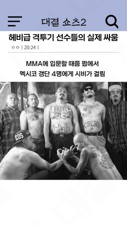 헤비급 격투기 선수들의 실제 싸움 썰 Youtube