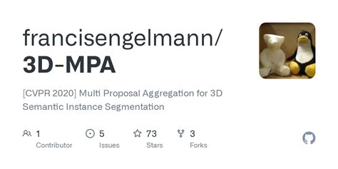 github francisengelmann 3d mpa [cvpr 2020] multi proposal