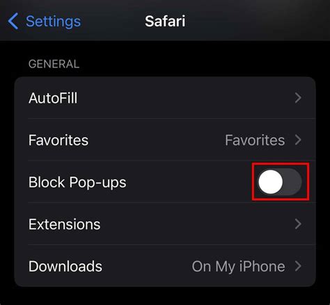 How To Allow Pop Ups On Safari