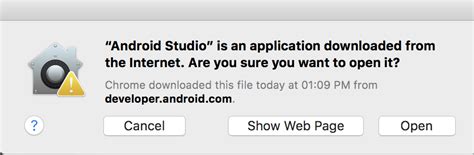 My Android Studio Not Getting Open In Macos Stack Overflow