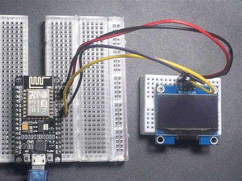 OLED Graphic Display Interfacing With NodeMCU NodeMCU