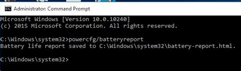 How To Generate A Battery Report In Windows 10 Step By Step