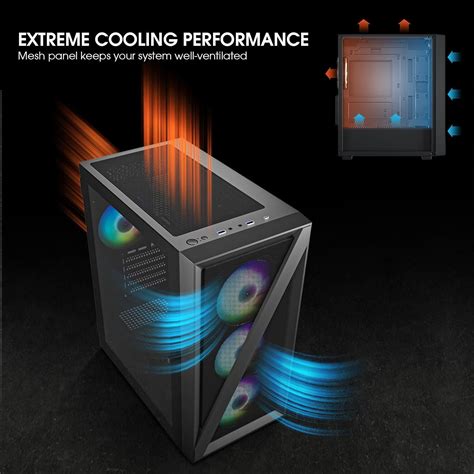 Mesh Panel Computer Case At Karla Trent Blog