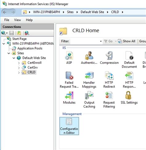 Configure Microsoft Ca Server To Publish The Certificate Revocation Lists For Ise Cisco
