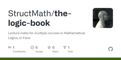 Github Structmaththe Logic Book Lecture Notes For Multiple Courses
