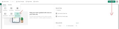 cannot add vertical section to sharepoint page microsoft qanda