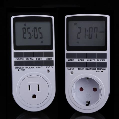 Portable Plug In Digital Timer Lcd Display Timing Grandado