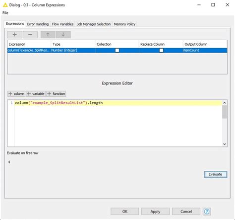 create column with count of items in a string set knime analytics