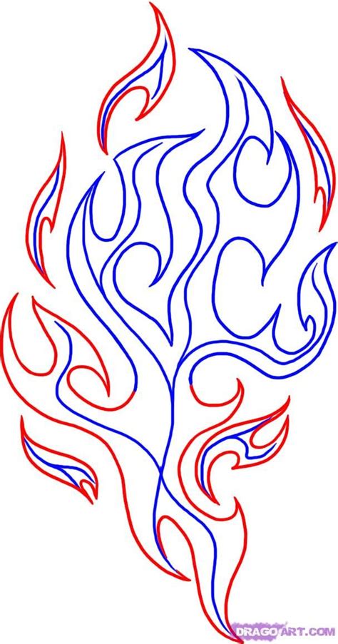 72 Best Flame Drawing Images On Pinterest Fire Templates And Airbrush Art