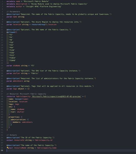 Microsoft Fabric Capacity Iac Insight