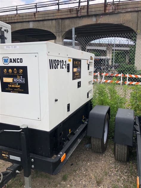 12 Kva Diesel Towable Generator — Power Rentals
