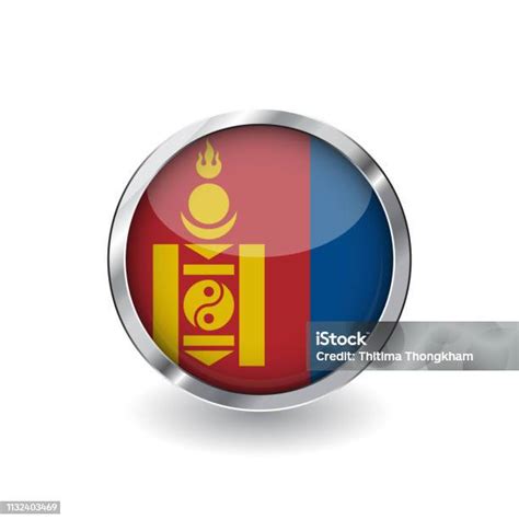 금속 프레임과 그림자와 플래그 버튼 국기 벡터 아이콘 광택 효과와 금속 테두리 배지 흰색 바탕에 현실적인 벡터 일러스트 0명에 대한 스톡 벡터 아트 및 기타 이미지 Istock