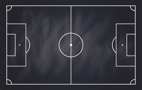 축구 전략 필드 축구 게임 전술 칠판 템플릿 손으로 그린 축구 게임 방식 학습 칠판 스포츠 계획 벡터 일러스트 레이 션