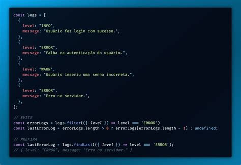 Dica Javascript Use O Findlast Para Buscar O último Elemento De Um Array Romulo Mont Serrat