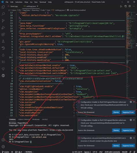 I Have Configured The Im Selectexe Correctly But Vim Still Remind Me This Dialog · Issue 5210