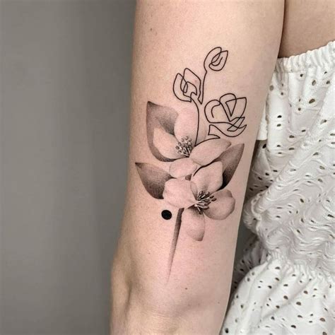 Jasmine Flower Tattoo Designs