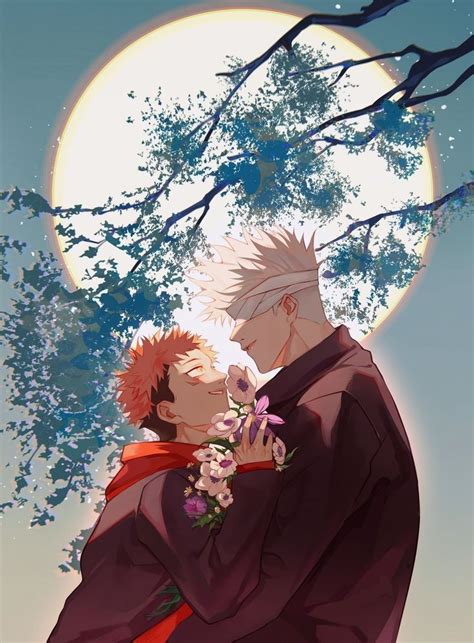 Gojo And Yuji Wallpaper Gojo X Yuji Wallpaper Itadori Snow Scene