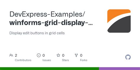 Github Devexpress Examples Winforms Grid Display Edit Buttons In Cells Display Edit Buttons