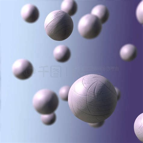 3d模型背景 3d 在颜色渐变前的不同颜色和不同大小的球体的特写镜头的插图 模板免费下载 格式 6900像素 编号43956452 千图网