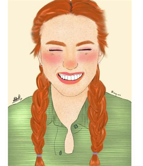🍁🍊 Happy Braided Girl Drawing 🍁🍊 Small Canvas Art Swag Art Girl Drawing