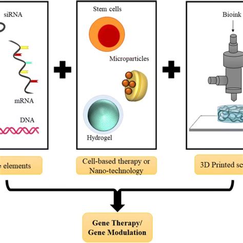 Schematic Presentation For 3d Bioprinting Methods Download Scientific