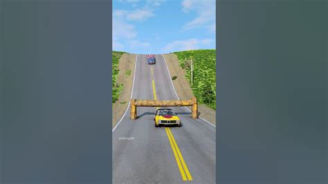Cars Vs Logging Trap Part340 Usa Automobile Beamngdrive Car India