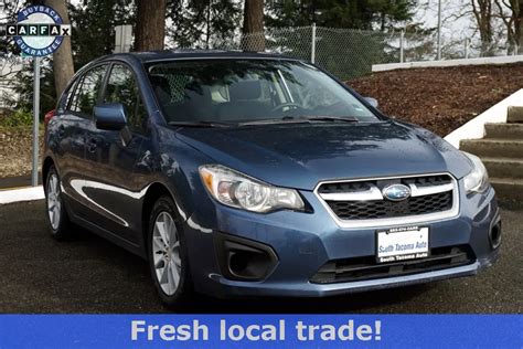 Used 2013 Subaru Impreza 20i Premium For Sale In Tacoma Wa At South