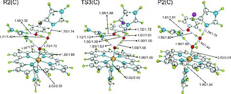 Structures Of The Reactant Transition State And Product Along Pathway Download Scientific