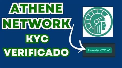 Como Fazer Kyc Na Athene Network Youtube