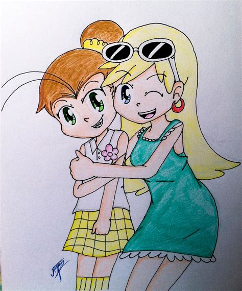 Leni And Luan By Jaytrexe On Deviantart