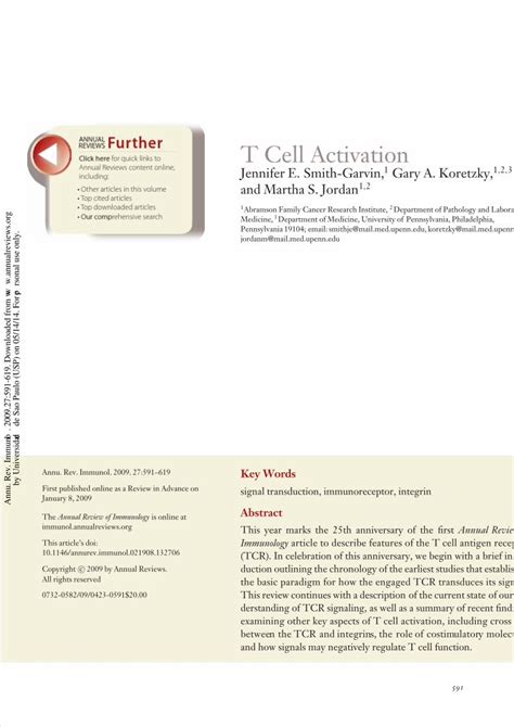 Pdf T Cell Activation Dokumen Tips