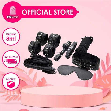 7 Pieces Bdsm Toys Leather Bondage Sets Sex Toy For Couples Shopee Philippines