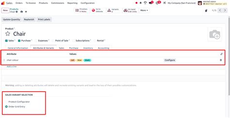 How To Add Multiple Variants To An Order Via Grid In Odoo 18
