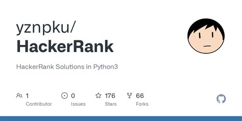Github Yznpku Hackerrank Hackerrank Solutions In Python