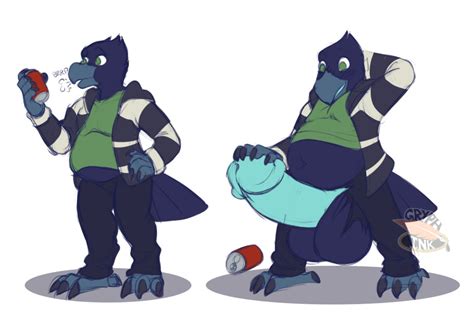 Rule 34 Anthro Anthro Only Avian Ball Growth Balls Belly Belly