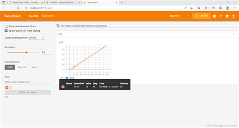 Tensorboard的使用tensorboard命令 Csdn博客