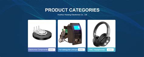 Huizhou Howang Electronics Co Ltd Rotary Potentiometer Trimmer Potentiometer