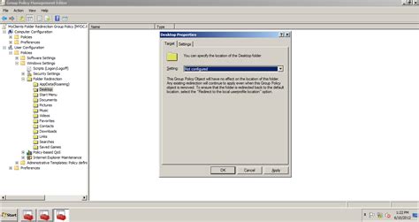 Ad Shot Gyan Making Folder Redirection Group Policy As Not Configured