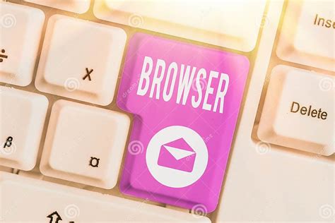 Word Writing Text Browser Business Concept For Computer Program Graphical User Interface