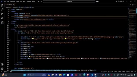 Html Tailwind Tailwind Css Webdevelopment Frontend Cssframework